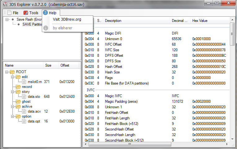 File:Screenshot 3dsexplorer.png - 3dbrew